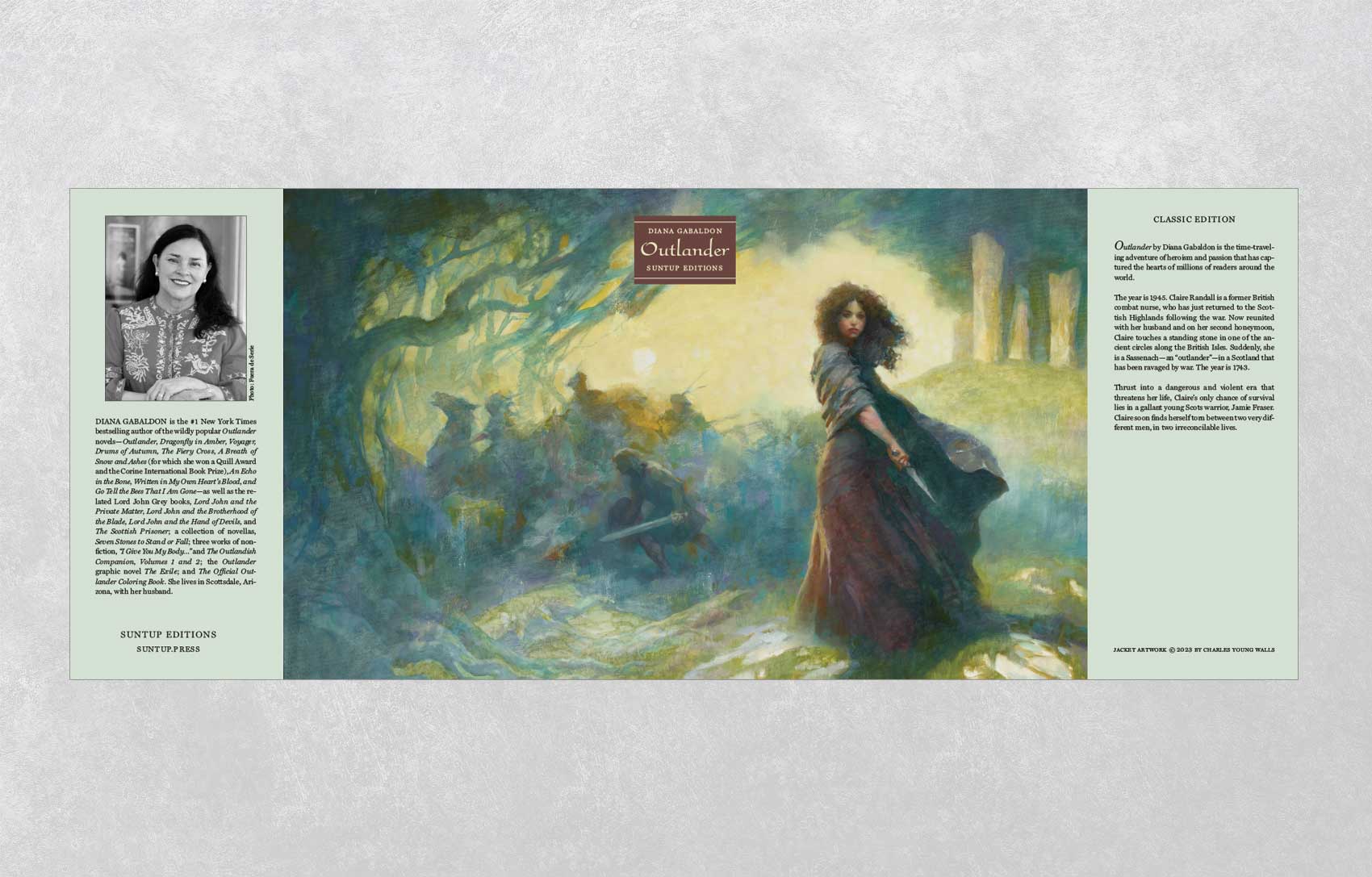 Outlander - Dust Jacket – Suntup Editions