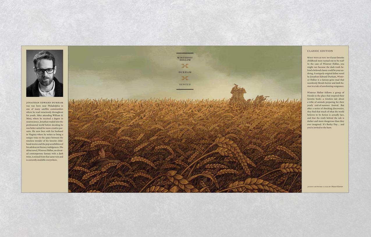 Winterset Hollow - Dust Jacket – Suntup Editions
