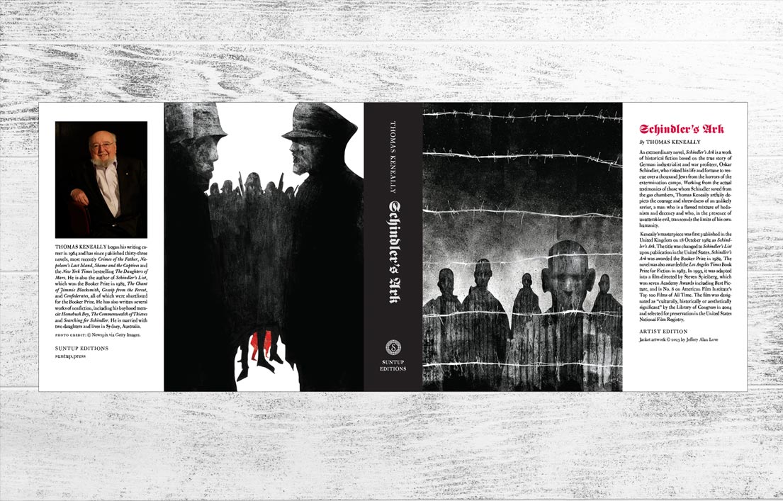 Schindler's Ark - Dust Jacket – Suntup Editions